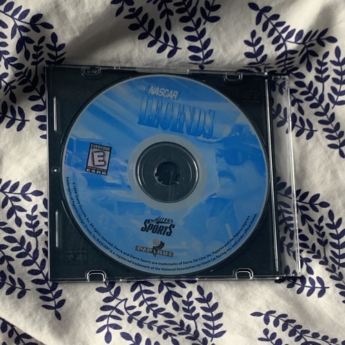 Nascar Legends PC CD CD-ROM Vintage Computer Game Sierra Sports Papyrus ...
