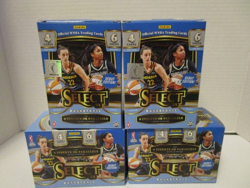 2024 Panini WNBA Select Blaster Caitlin Clark Angel Reese Rookie 4 ...