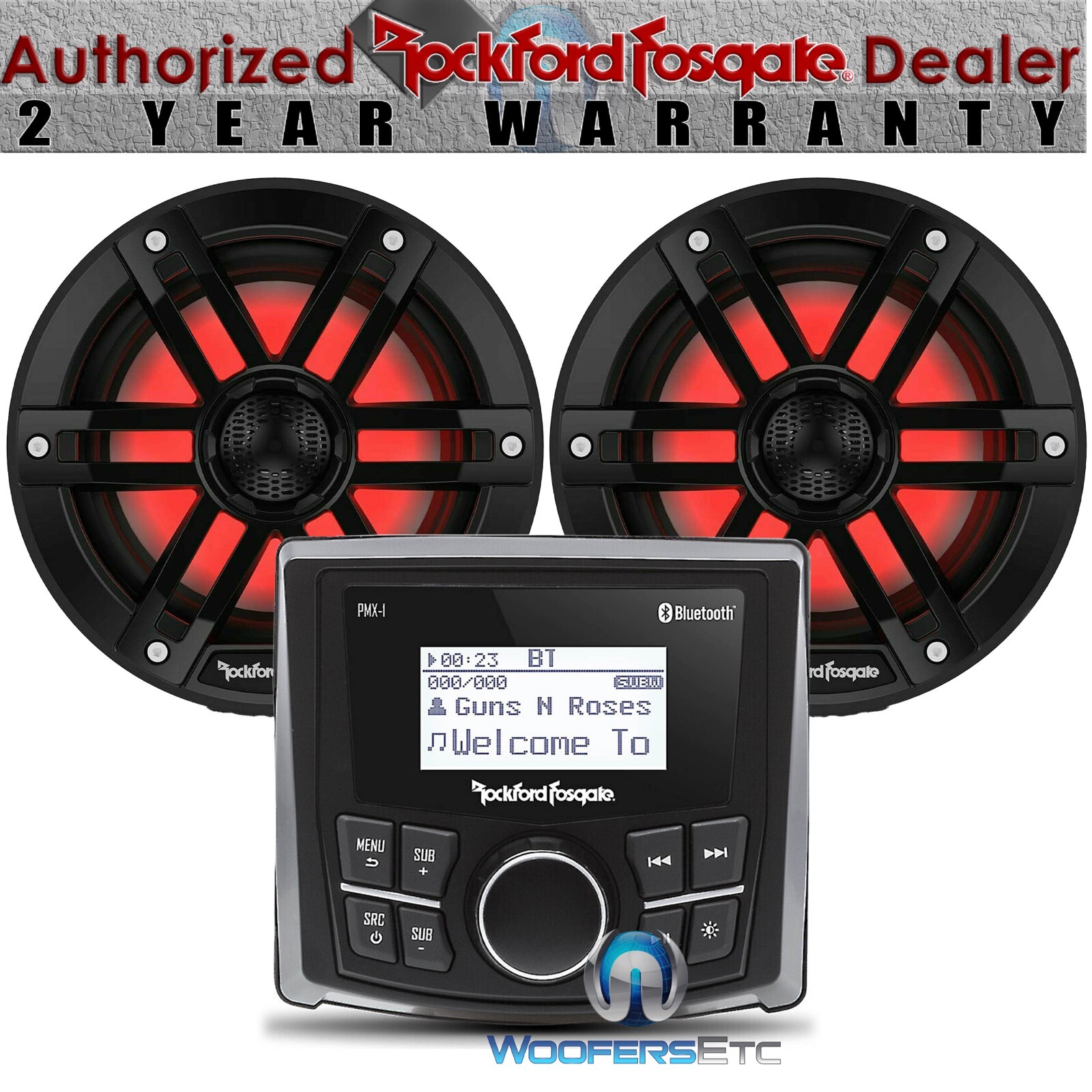Rockford Fosgate Bluetooth Speaker