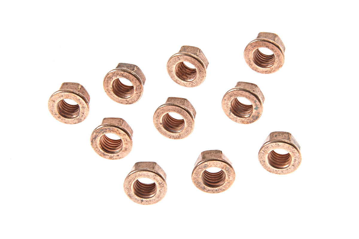 Original Sechskantbundmutter Selbstsichernd 10Stk VW AUDI SEAT ...