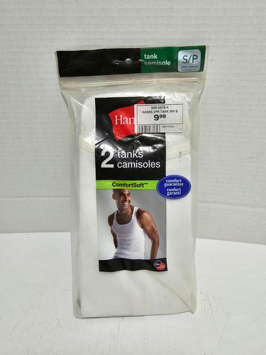 Hanes Comfort Soft Men's Tanks. Pack of 2. Tagless. Size Small | eBay