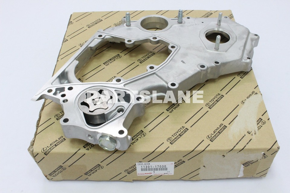 1990-1997 Toyota Land Cruiser 1HZ 1HDT Engine Timing Gear Cover Oil ...