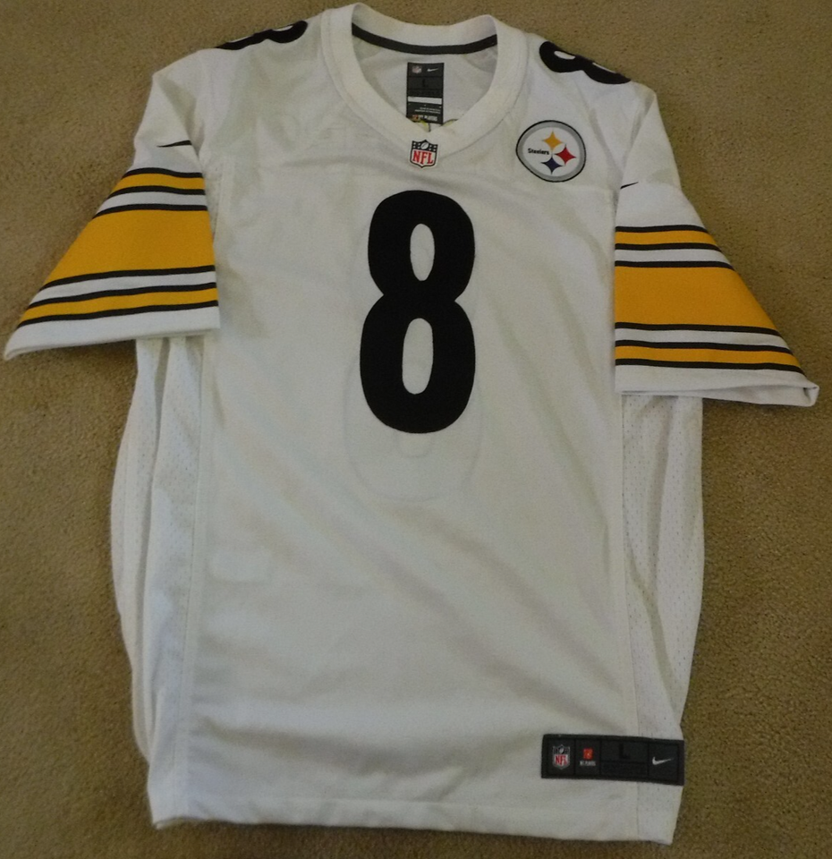 2025 AARON RODGERS STEELERS NIKE JERSEY ALL SEWN SIZE LARGE NEVER WORN ...