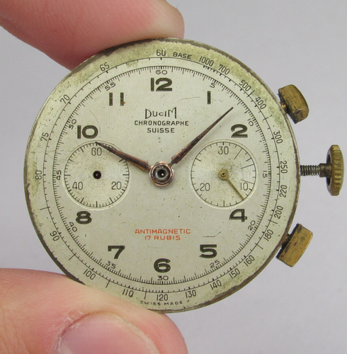 Vintage Landeron 48 chronograph watch movement | eBay