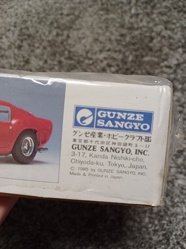 Gunze Sangyo FERRARI 250 GTO 1/24 Model Kit Open Box | eBay