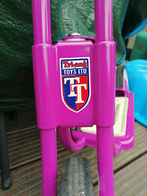 Triang Tri-ang Logo Shield Sticker Decal for bikes trikes scooters toys ...