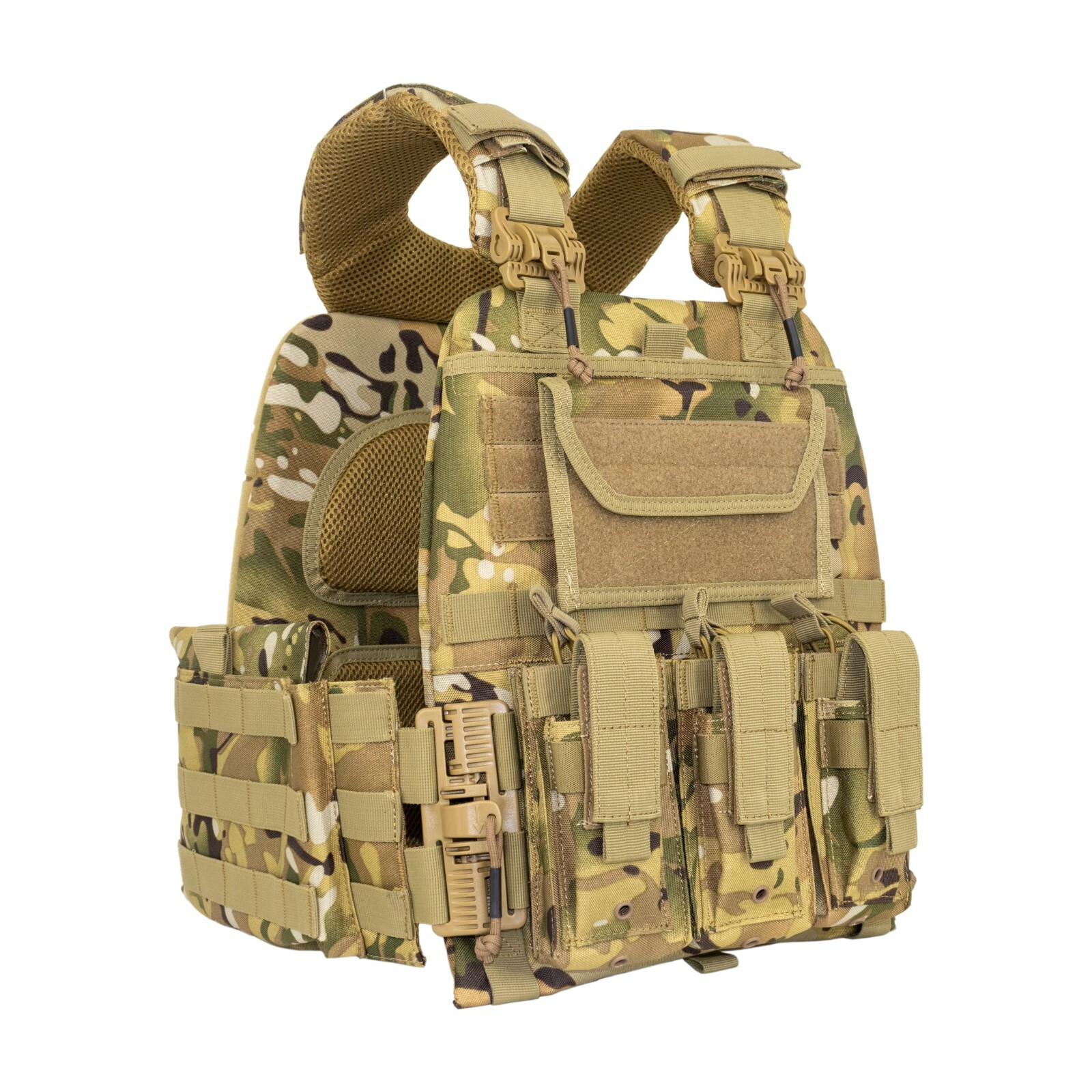 Premium Quick Release Tactical Vest - OCP | eBay