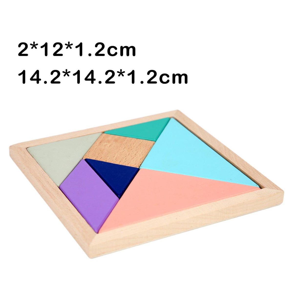 Shape Puzzle Game PlanToys Matching & Nesting Shapes Puzzle