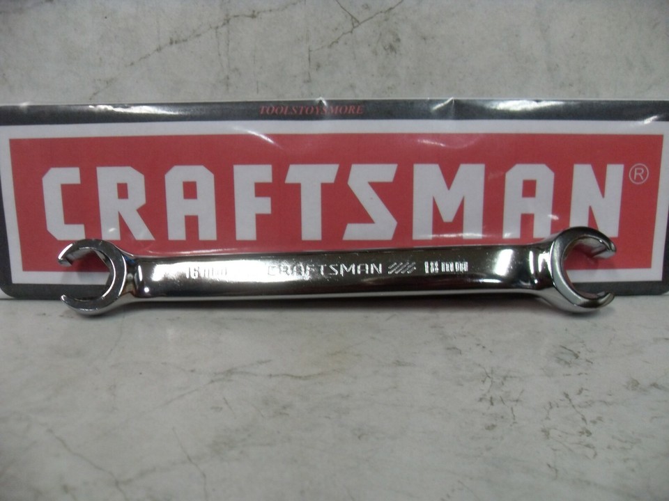 CRAFTSMAN FLARE NUT WRENCH SET OR SINGLE SAE OR METRIC FULL POLISH YOUR ...