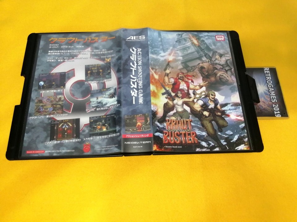 Neogeo AES. Kraut Buster Neo Geo AES Ng Dev Team | eBay