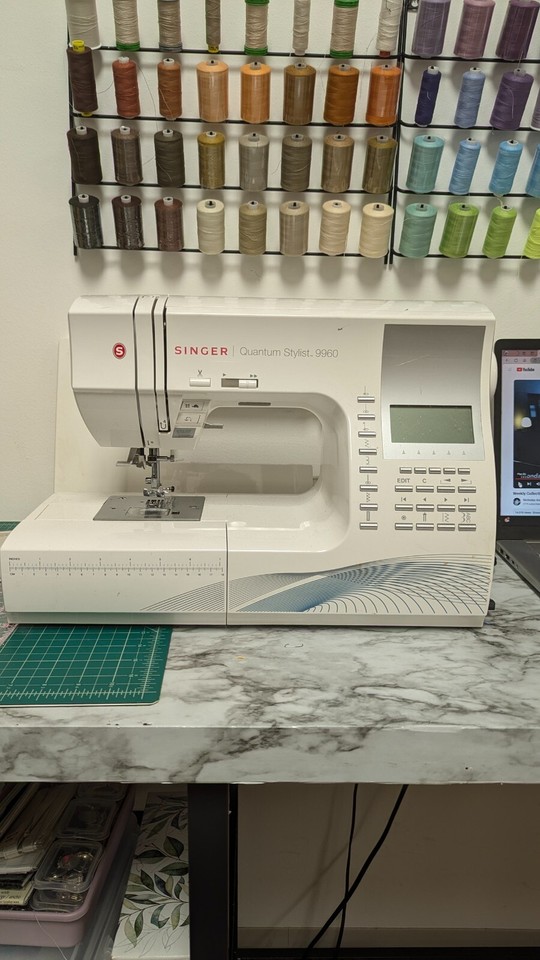 Singer Quantum Stylist 9960 Computerized Sewing Machine - Very Lightly ...