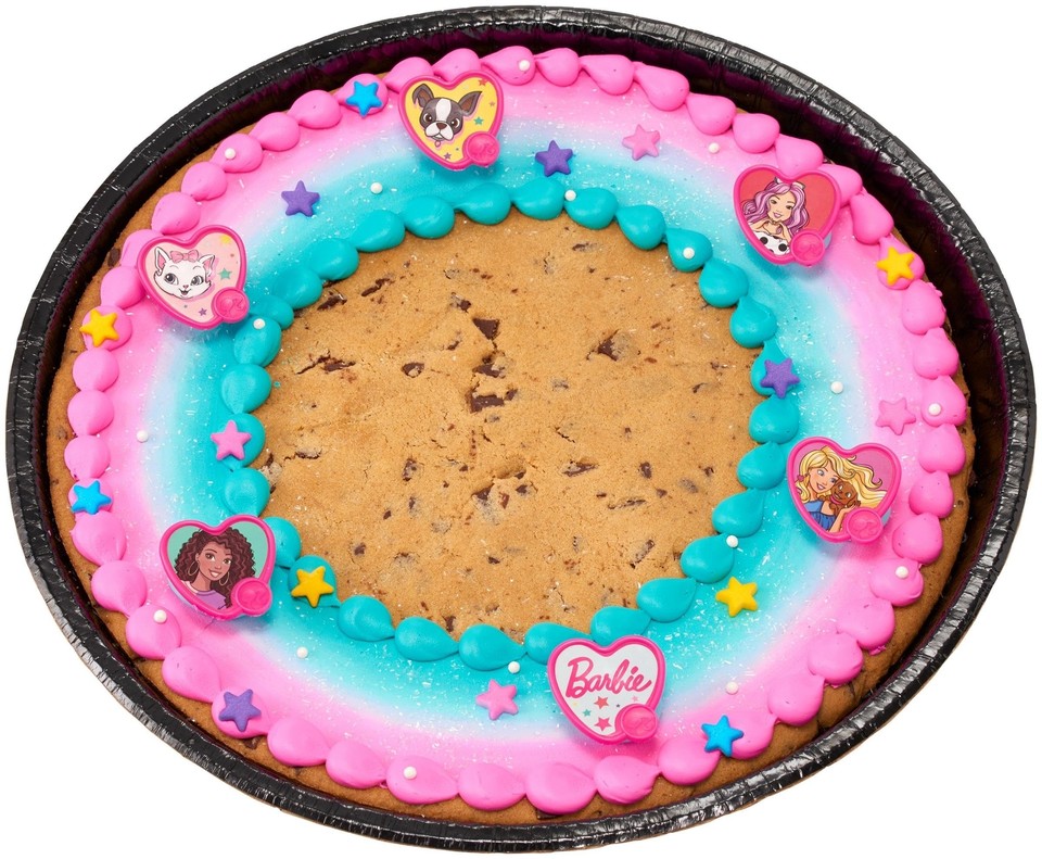 DecoPac Barbie Be The Future Rings, Pink Heart Shaped Cupcake ...