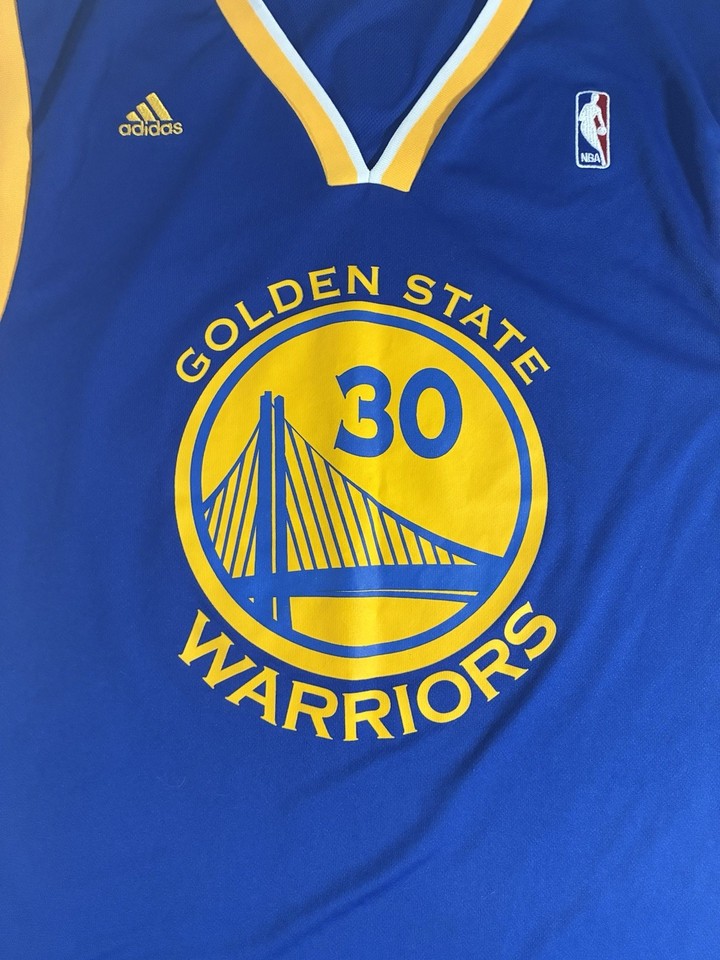 Stephen Curry Adidas Golden State Warriors Home Jersey NBA #30 | eBay