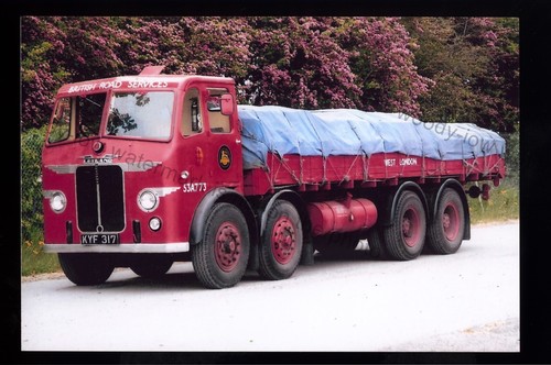CV117 - British Road Services - Lorry - Reg KYF 317 - photograph 6" x 4 ...