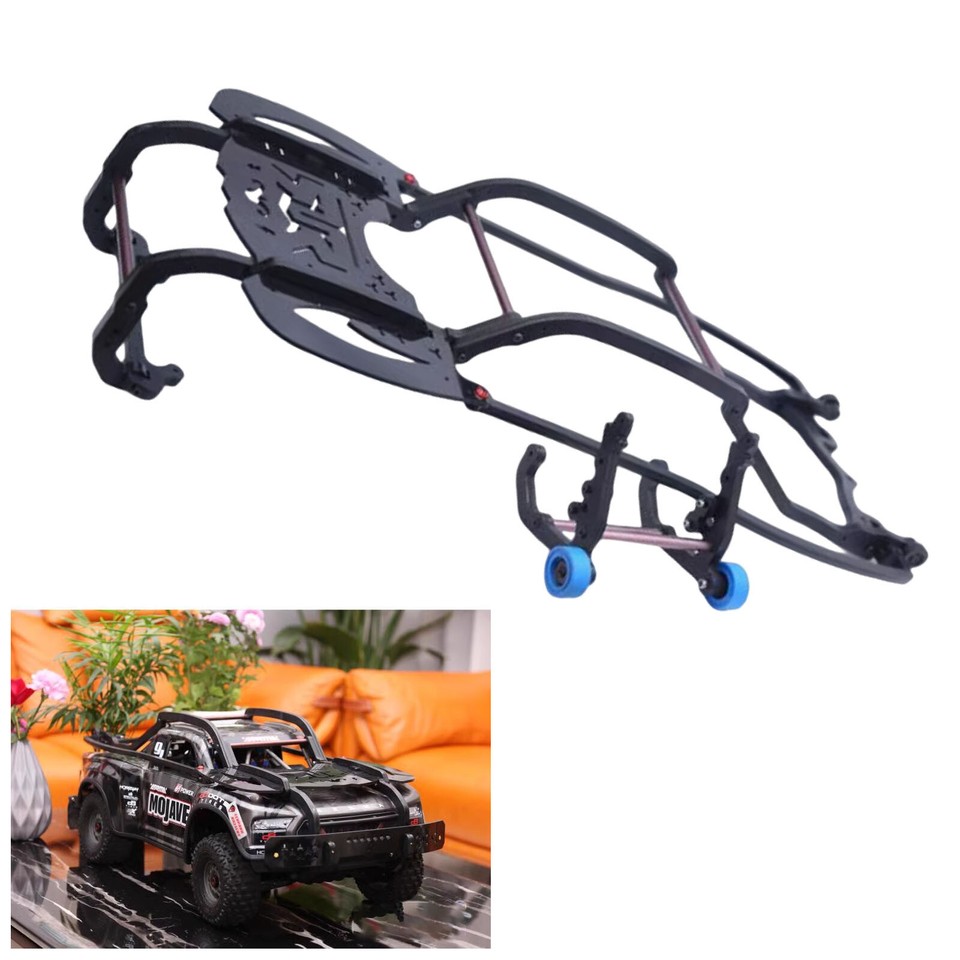 New Nylon Shell Based Roll Cage & Wheelie Bar Model for 1/7 ARRMA ...
