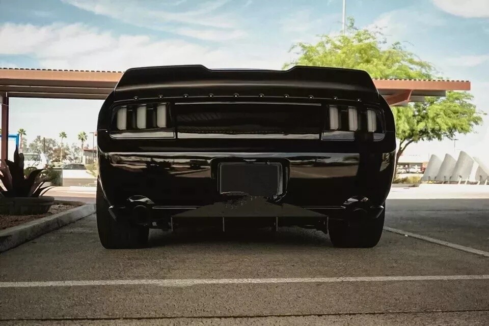 Ducktail Spoiler Rear Trunk Spoiler For 05-09 Ford Mustang 5gen S197 ...