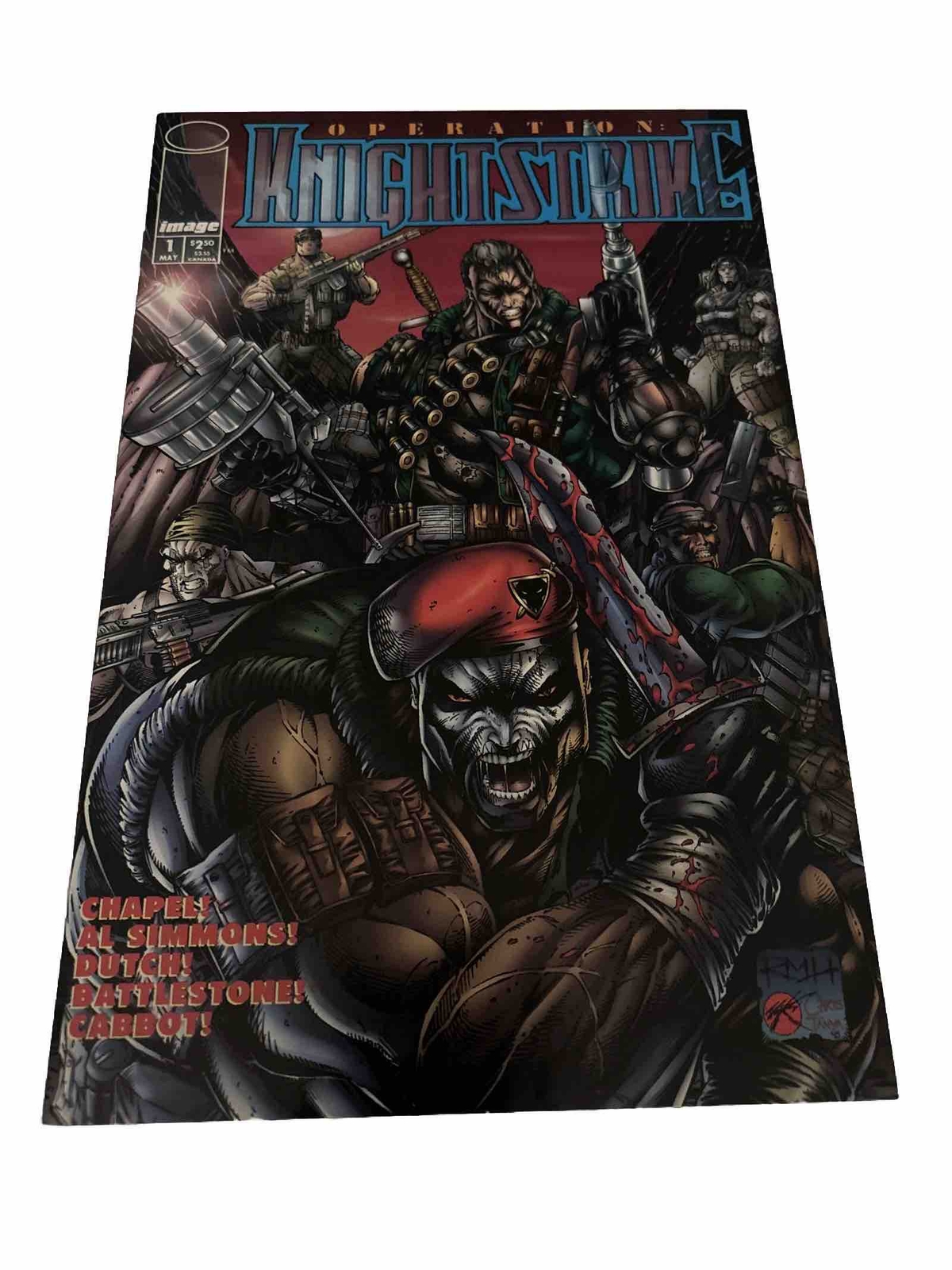 OPERATION KNIGHTSTRIKE #1 Image Comics 1995 NM Condition (box2) | eBay