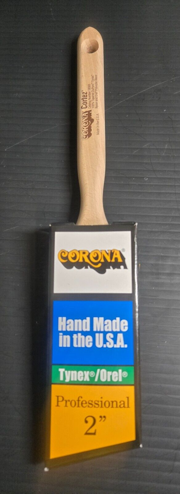 Asst Corona 2.5" To 2" Straight and Angled Professional Paint Brushes ...