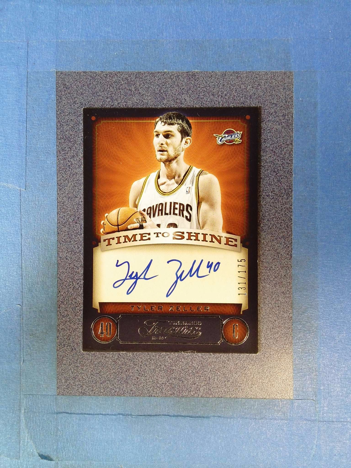 FB70) 2013-14 Timeless Treasures TYLER ZELLER Auto 131/175 Cleveland ...