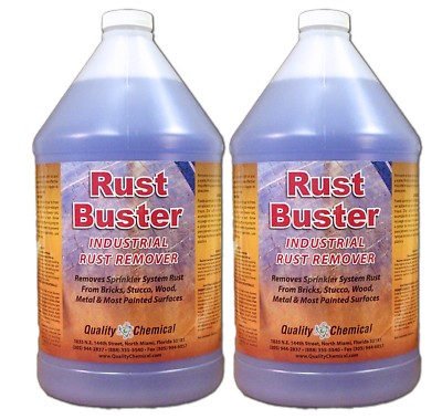 Rust Buster / Commercial Heavy-Duty / Rust Stain Remover / 2 Gallon ...