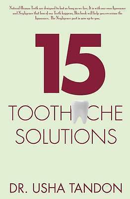 15 Toothache Solutions by Dr Usha Tandon (Paperback / softback, 2011 ...