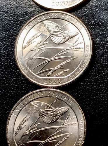 2020 P Washington Quarter Tallgrass Prairie. Mint Error or new variety ...