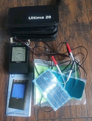 Ultima 20 TENS Unit Combo Digital TENS and EMS Unit with Carrying Case ...