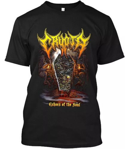 NEW Crypta Band Echoes Of The Soul Brazil T Shirt All Size S-5XL Unisex ...