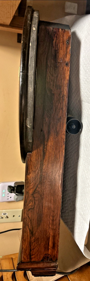 09-06 Antique Welch "Gale Drop Model No. 2" Astronomical Calendar Clock ...