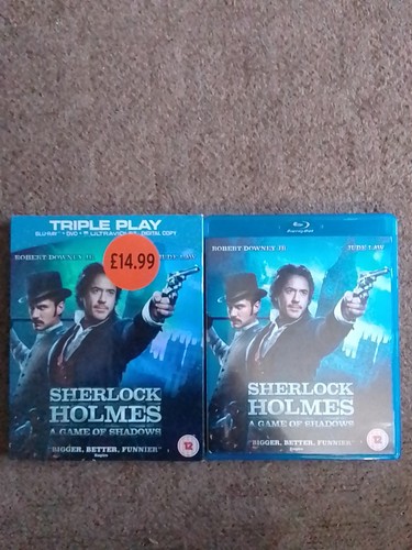 SHERLOCK HOLMES BLU-RAY, 2 DISCS NEW+SLIP-COVER FREEPOST | eBay UK