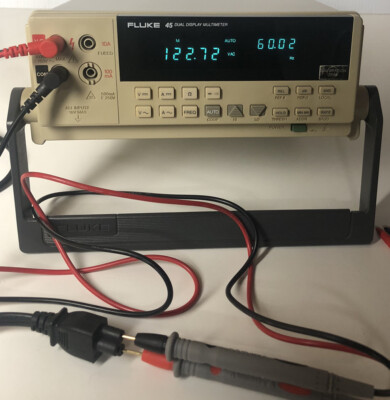 Fluke 45 , 5.5 Digit Dual Display Digital Multimeter Used In Excellent ...