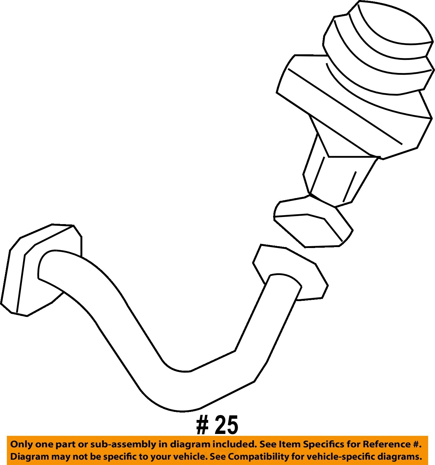 GM OEM 04-05 DeVille Emission System Emission Components-Check Valve ...
