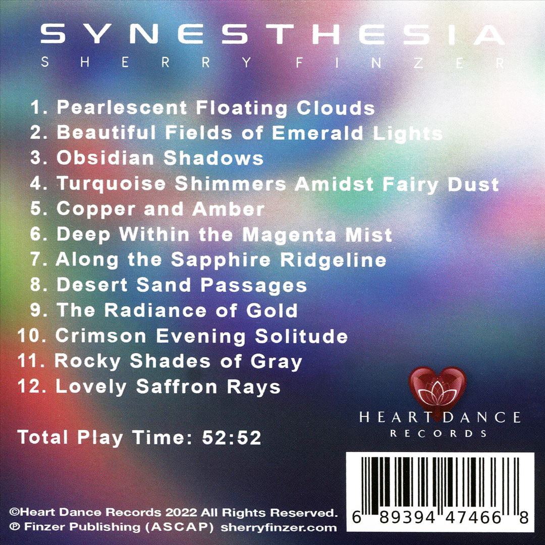SHERRY FINZER SYNESTHESIA NEW CD 689394474668| eBay