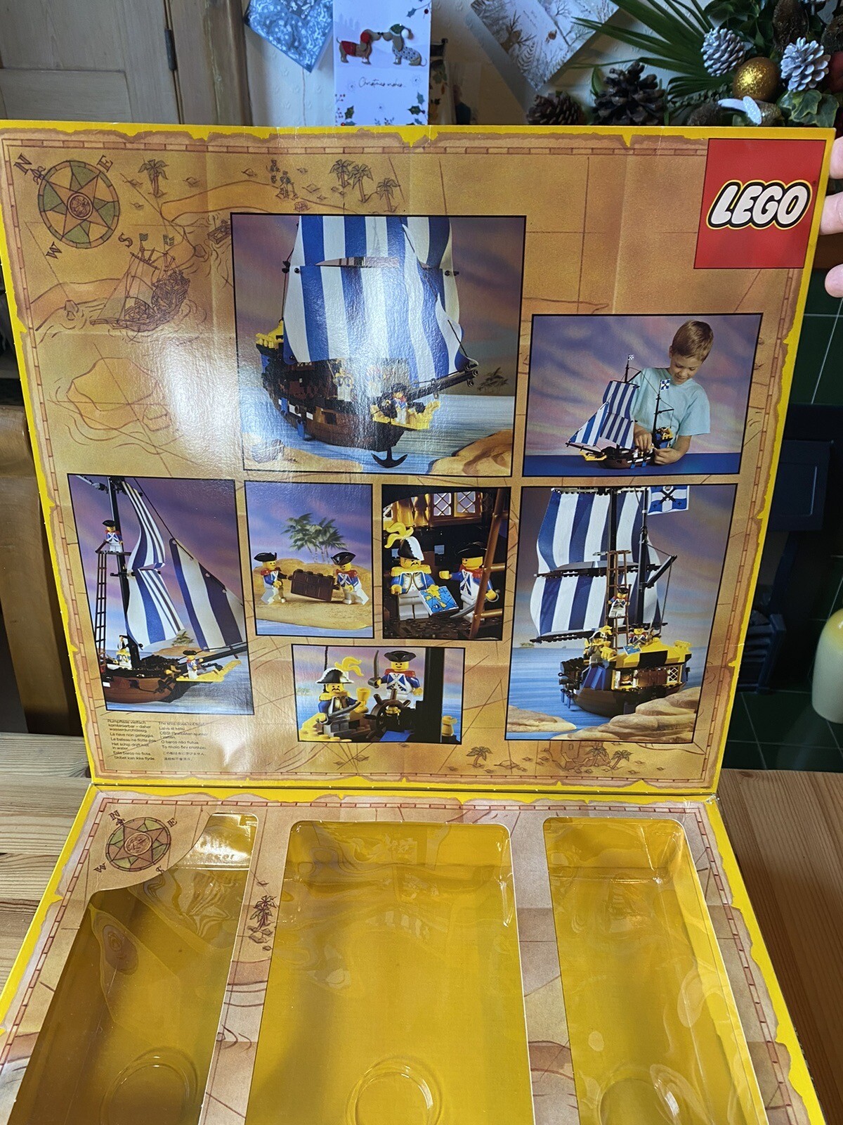 LEGO Pirates: Caribbean Clipper (6274) 100% complete with plastic + box ...