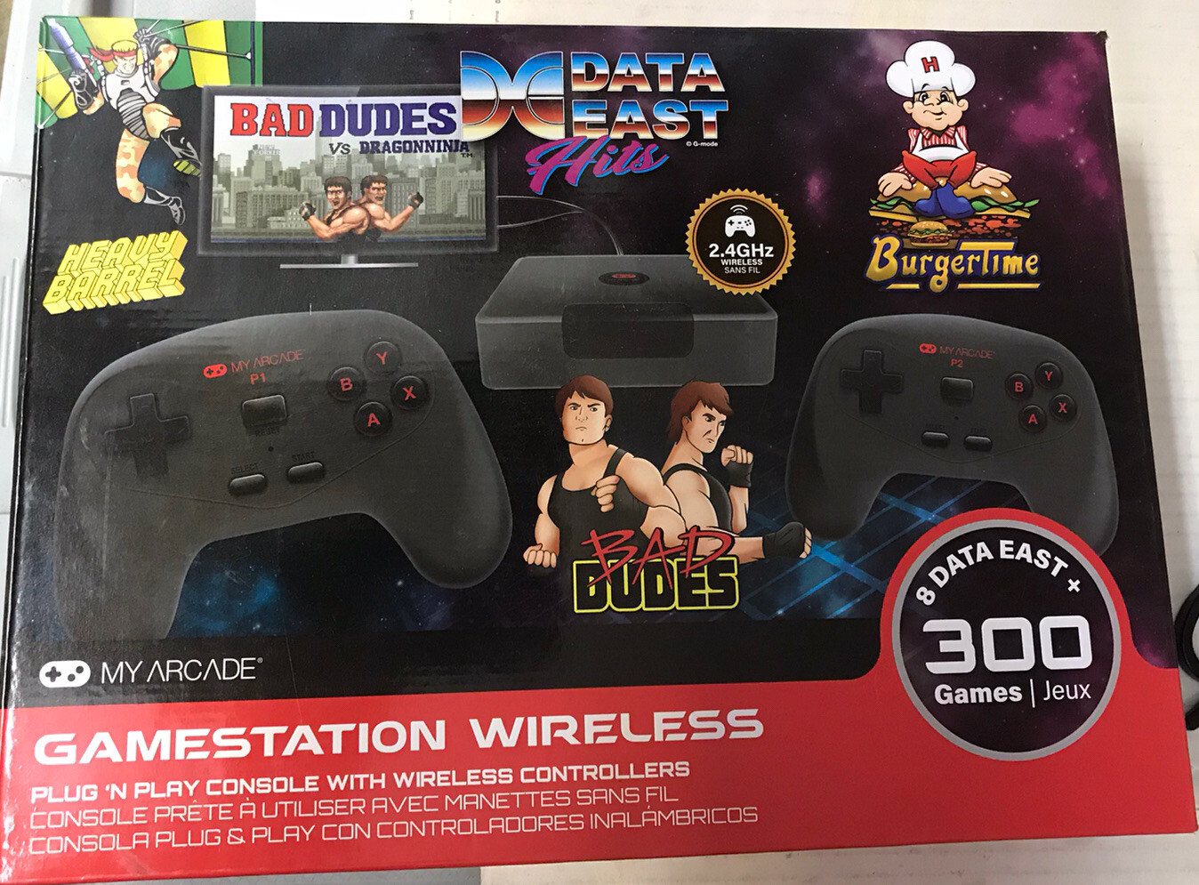 300 retro games, My Arcade GameStation Wireless With 2 Controllers | eBay