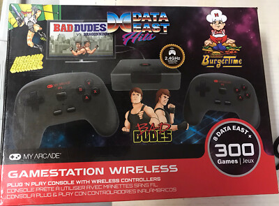 300 retro games, My Arcade GameStation Wireless With 2 Controllers | eBay
