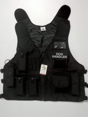 New Tactical Security Dog Handler Vest Enforcement CCTV Tac High ...
