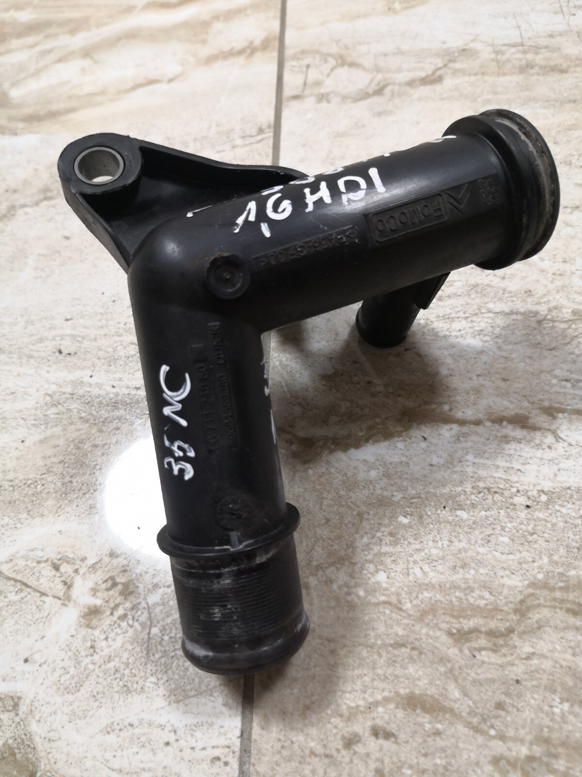 Peugeot 308 2014 Cooling Pipe / Cooling Hose 9671124980 Diesel 82kW ...