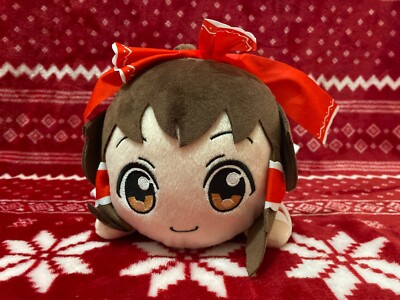 Touhou Project Reimu Smiling Face Nesoberi Plush | eBay