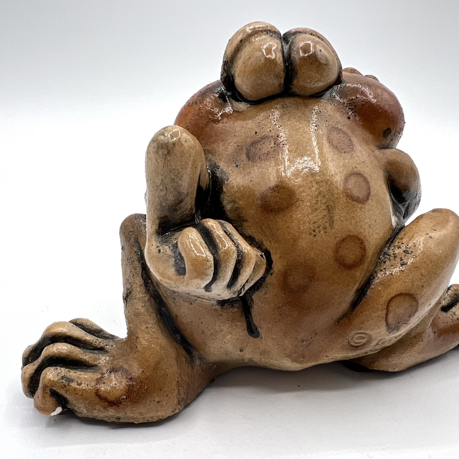 Vintage John Raya Beasties Of The Kingdom Frog, Toad or Bullfrog ...