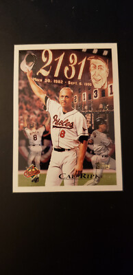 1996 TOPPS CAL RIPKEN, JR CONSECUTIVE GAMES STREAK #96 | eBay
