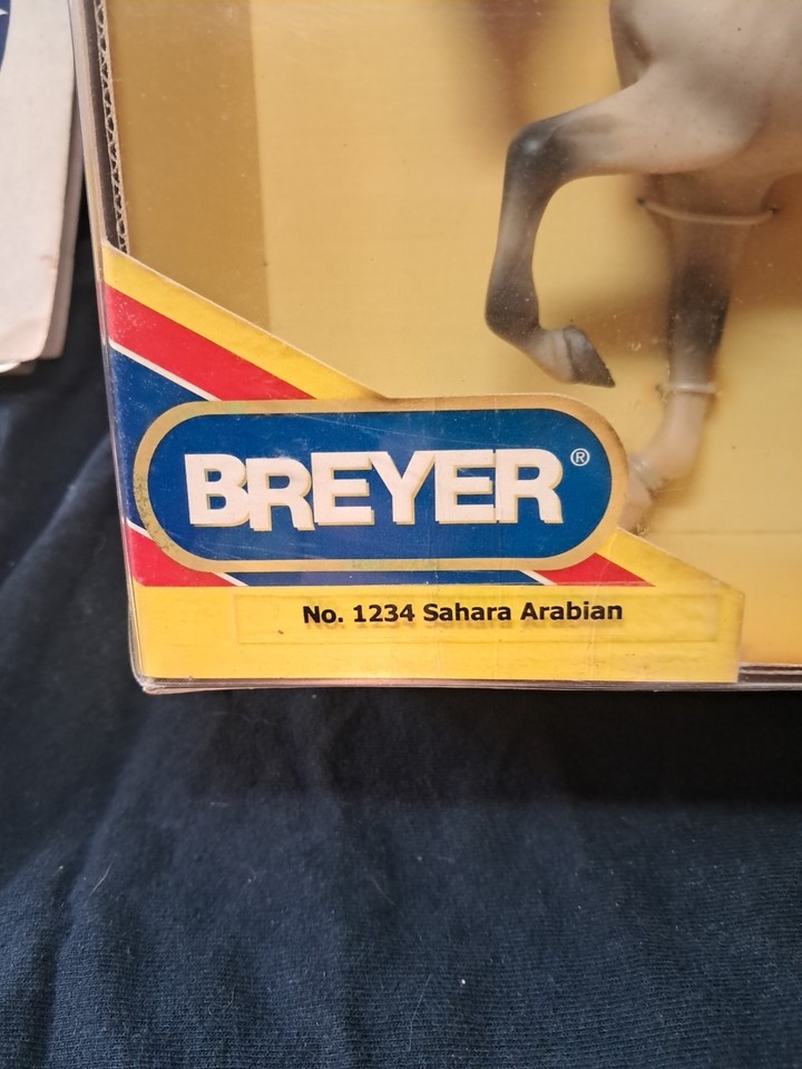 Breyer Horse Sahara Arabian Grey #1234 New In Box | eBay