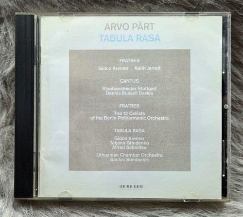 Arvo Part: Tabula Rasa 1995 CD ECM New Series Import 461376027| eBay