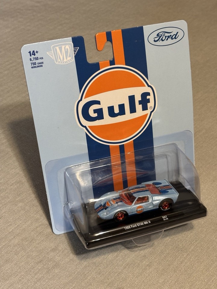 M2 Machines 1966 Ford GT40 MK II Gulf Chase | eBay