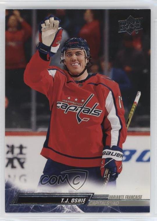 2022-23 Upper Deck Series 1 French TJ Oshie #190 | eBay