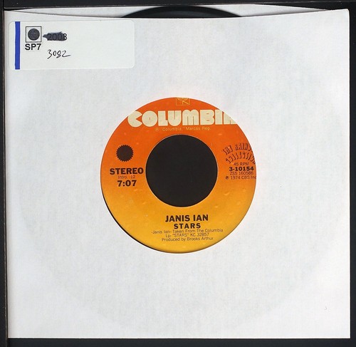 Janis Jan - Stars - 7" single 45rpm record | eBay