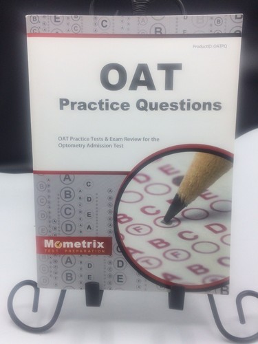 Optometry Admission Test Book Questions and Answer Review REALLY HELPED ...