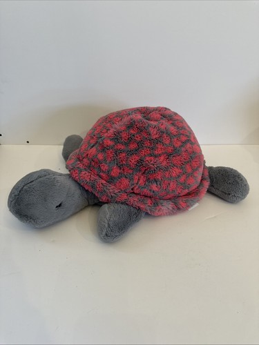 Jellycat London Tootle Tortoise Turtle 12in Gray Pink Plush Stuffed ...