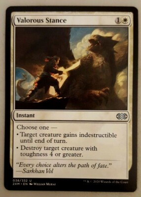 1x Valorous Stance Double Masters MTG Magic the Gathering NM | eBay