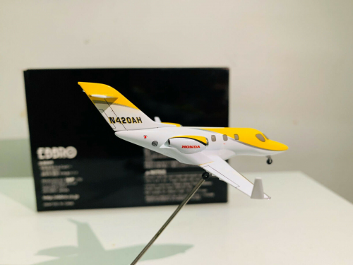 Ebbro 1:144 Scale Full Metal Model Hondajet Honda N420EX Airplane ...